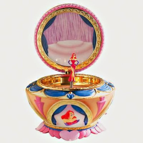 Disney | Art | Disney Amblin Jessica Rabbit Music Box Htf Rare Roger ...